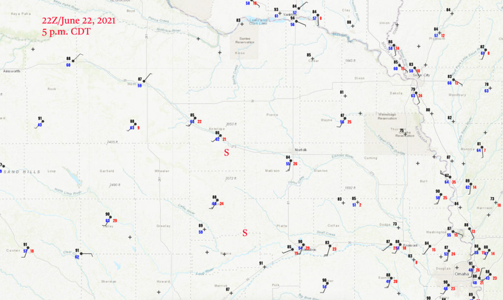 June 22, 2021 Eastern Nebraska Supercells